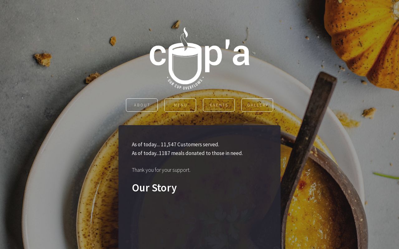 Cup'a Fresh Soup, Chili - Bucks County, Pennsylvania